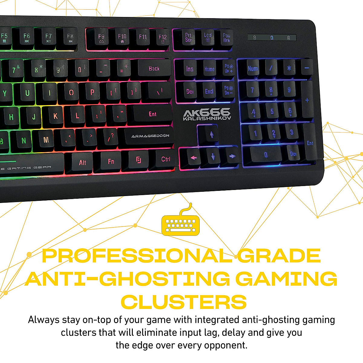 Armaggeddon AK-666 Pro Gaming Keyboard