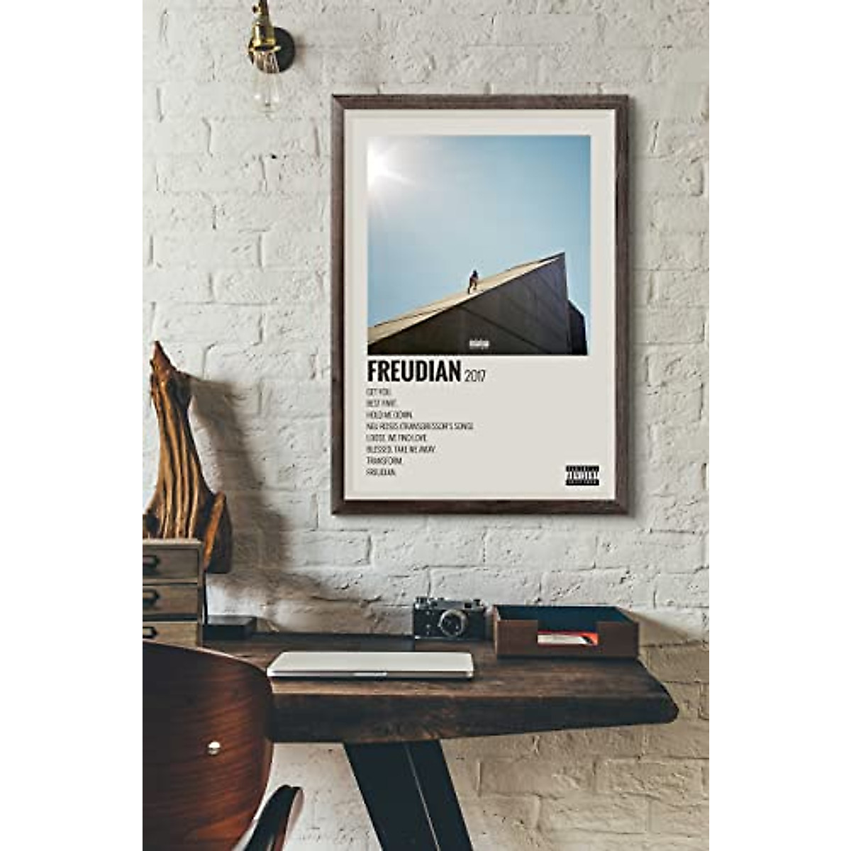 Aorozhi Daniel Caesar Poster Music Album Cover Poster Canvas Art Wall Pictures for Modern Office Decor Prints 12" x 18" Unframed