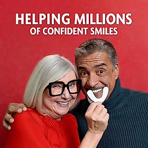 Sea Bond Secure Denture Adhesive Seals, Fresh Mint Uppers, Zinc Free, All Day Hold, Mess Free, 30 Count