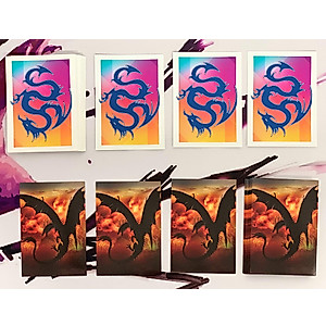 Custom Card Sleeves 120ct with Your Design for Gaming Cards Standard Size Magic The Gathering,