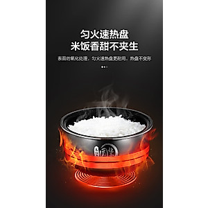 Midea Micom Rice Cooker 10 cups, 5L, 10-in-1 Multi-Functional Cooker, 20 cups Cooked Rice, Brown Rice, Soup, Oatmeal, Slow Cook, MB-FB50E205W