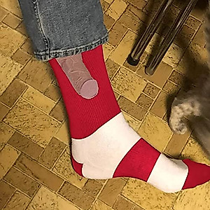 Best Unisex Gifts 20 Christmas Stocking Men Gift For Team Adult Gifts For Men 1 Pair Fun Men And Women Casual Socks,Fun Pattern Casual Socks Bag Cotton Novelty Socks