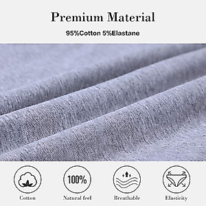 LYYTHAVON Women’s Underwear Breathable Cotton Brief Ladies Panties (Multicolored 5,5 Pack, Small)