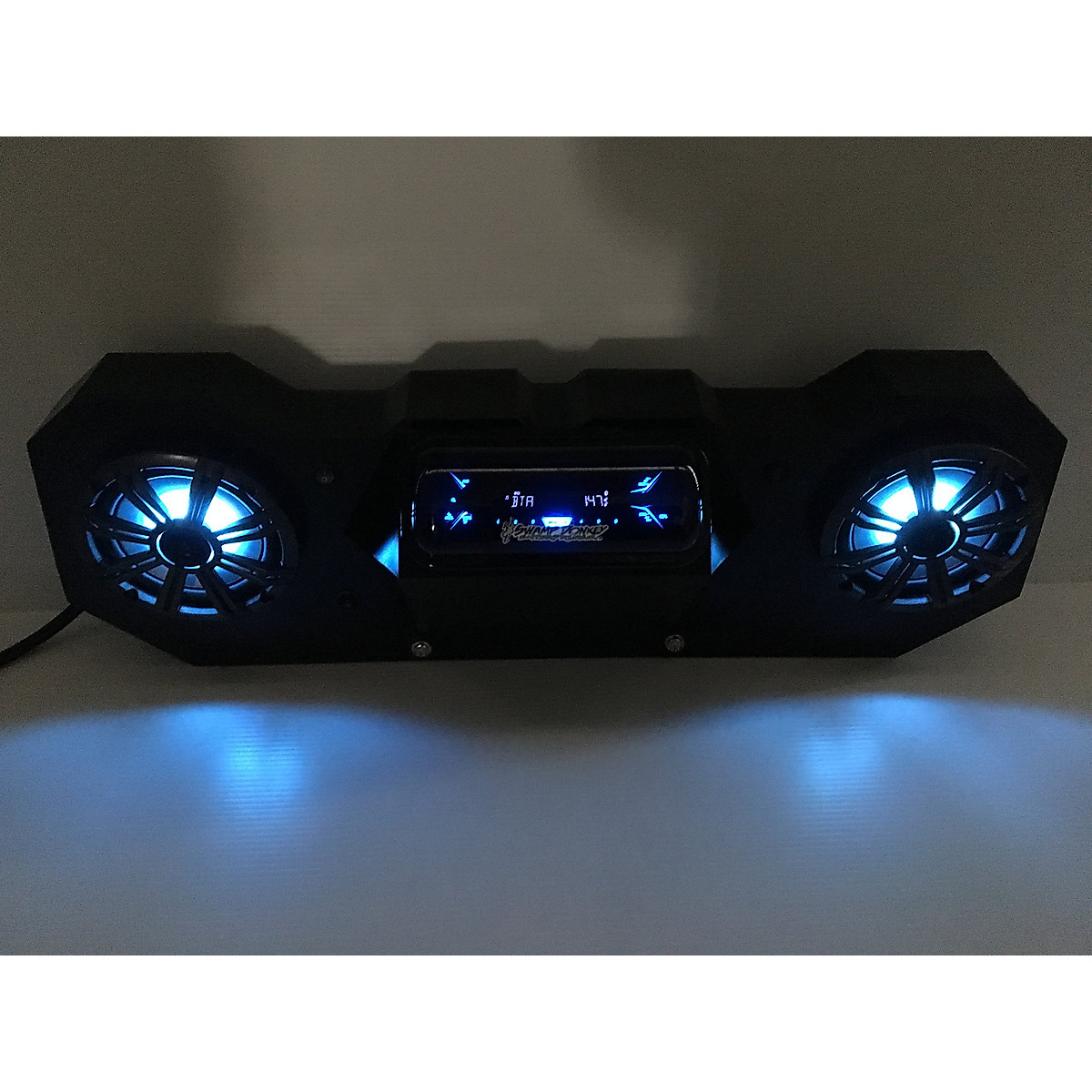 SD 4BBT2RGB -Polaris RZR Stereo System BT UTV Side by Side (2-6.5" Marine Speakers)