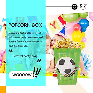BESTonZON 30pcs Boxes Popcorn food sink bag outdoor popcorn cup foods takeaway container popcorn holders Unclog snack cup dessert cup pop corn holder packing box corn rack