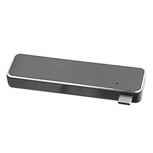 5-in-1 USB C Adapter,5 in 1 Hub Aluminum Alloy Docking Station,TypeC to Memory Card Network Adapter,TypeC Hub Multifunction Docking Station Electronic Adapter