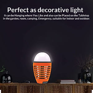 Himalayan Glow Camping Lantern, LED Bulb with 360° of Brightness, Rechargeable Hiking Gear, Hanging Night Light, (Pack of 1)