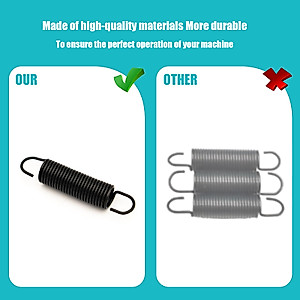 Bopurtotly 179748 131335 Brake Arm Springs Replace Craftsman Poulan Husqvarna 42" Deck Lawn Mower Part 532131335 532179748