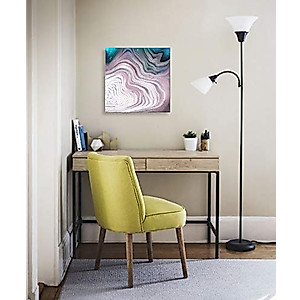 Maxfield Home Ripple Effect Canvas Wall Art, 22x22, Multi-Color