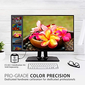 ViewSonic VP2768a 27-Inch IPS 1440p Monitor with Advanced Ergonomics, 90W USB C, RJ45, HDMI, Daisy Chain (Renewed)