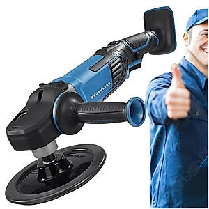 NEW!! Hercules 20V Brushless Cordless 7 in. Variable-Speed Rotary Polisher/Sander - Tool Only - 5 Variable Speeds with Trigger Soft Start Ideal for Superior Finish Sanding, Compounding, and Polishing