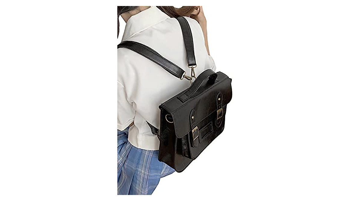 Toitaly Wednesday Addams Backpack for Women | Gothic School Bag