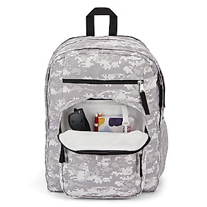 JanSport Laptop Backpack - Computer Bag with 2 Compartments, Ergonomic Shoulder Straps, 15” Laptop Sleeve, Haul Handle - Book Rucksack - Summer Fields