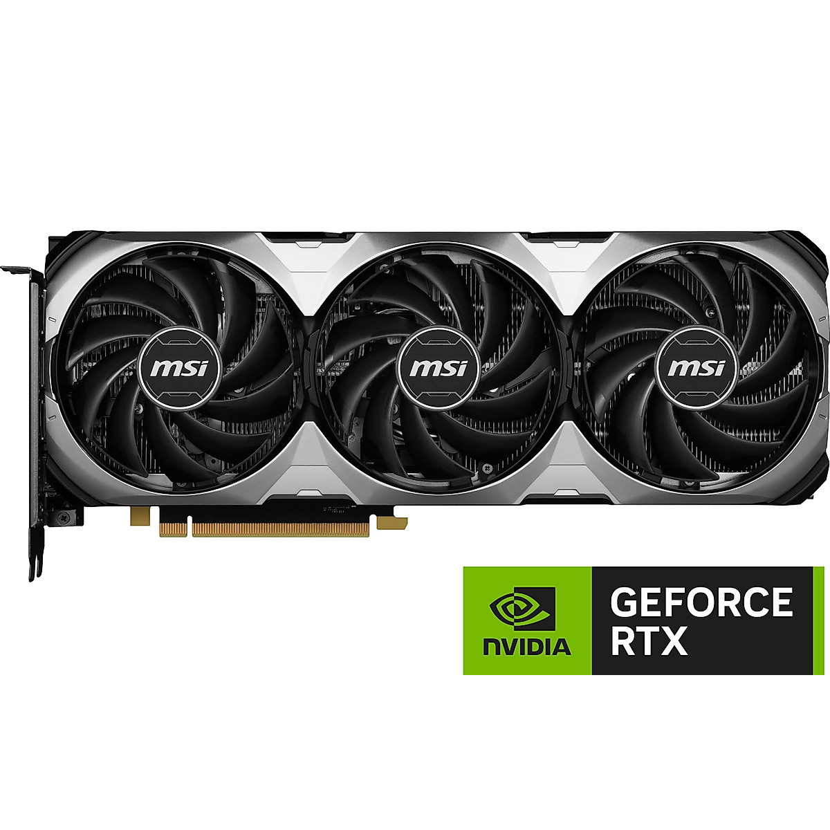 MSI Gaming GeForce RTX 4060 Ti 16GB GDRR6 Extreme Clock: 2625 MHz 128-Bit HDMI/DP Nvlink TORX Fan 4.0 Ada Lovelace Architecture Graphics Card (RTX 4060 Ti Ventus 3X 16G OC)