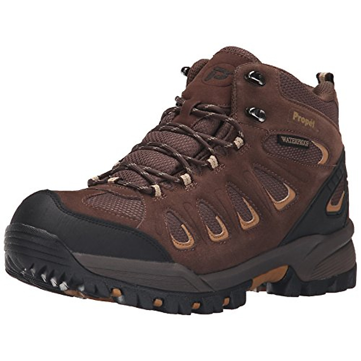 Propét Men'sRidge Walker Hiking Boot, Brown, 12 XX-Wide US