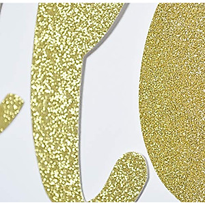 Little Panda Banner Sign Garland for Baby Shower Birthday Party Decor Zoo or Safari Theme Party Photo Prop Backdrop (Gold)