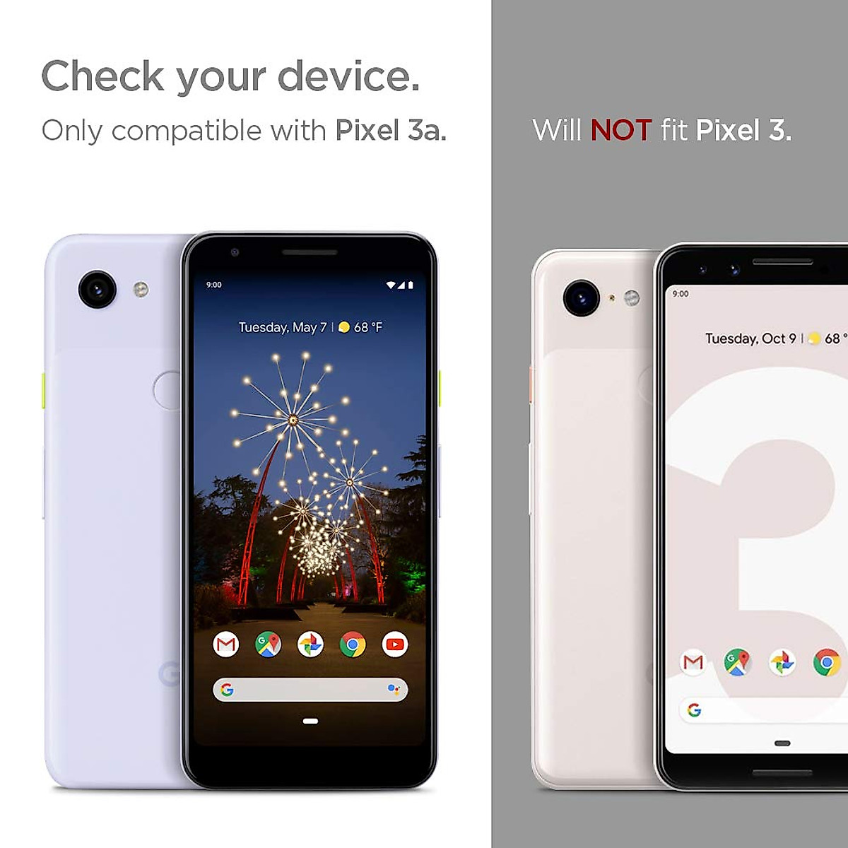 Spigen Liquid Crystal Designed for Google Pixel 3a Case (2019) - Crystal Clear