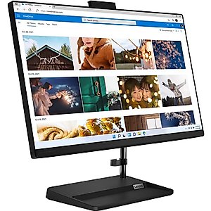 Lenovo IdeaCentre All-in-One Computer, 24" FHD Display, Intel core i3-1115G4 Processor, 16 GB RAM, 1 TB PCIe SSD, HDMI, WiFi, RJ-45, Wireless Mouse & Keyboard Included, Windows 11 Home