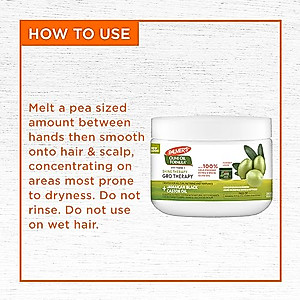 Palmer's Olive Oil Formula Gro Therapy for Healthy Hair and Scalp, 8.8 Ounces (Pack of 2)