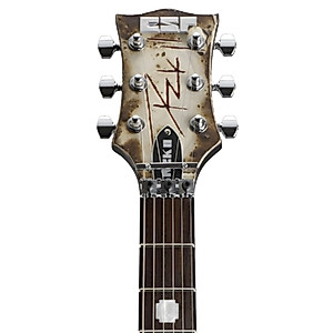 ESP Signature Series Richard Z Kruspe RZK-II Electric Guitar with Case - Distressed and Burnt