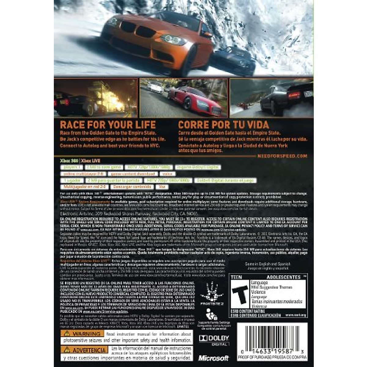 Need for Speed: The Run - Xbox 360