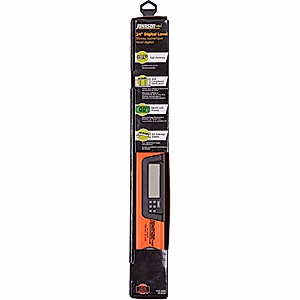 Johnson Level & Tool 1760-4800 Digital Box Level, 48", Orange, 1 Level