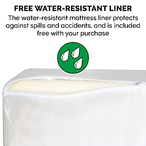 Furhaven Orthopedic Dog Bed for Extra Large Dogs w/ Bonus Water-Resistant Liner & Removable Washable Cover, For Dogs Up to 300 lbs - Goliath Quilted Faux Fur & Velvet Bolster Chaise - Gray, XXL