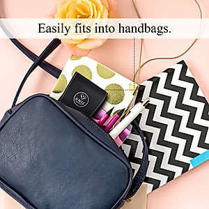 Tweezer Set 4-Piece for Men & Women - Professional Edge and point for Ingrown Hair,Eyebrow, Splinter, Facial & Blackhead Removal - Stainless Steel tweezers (Black)