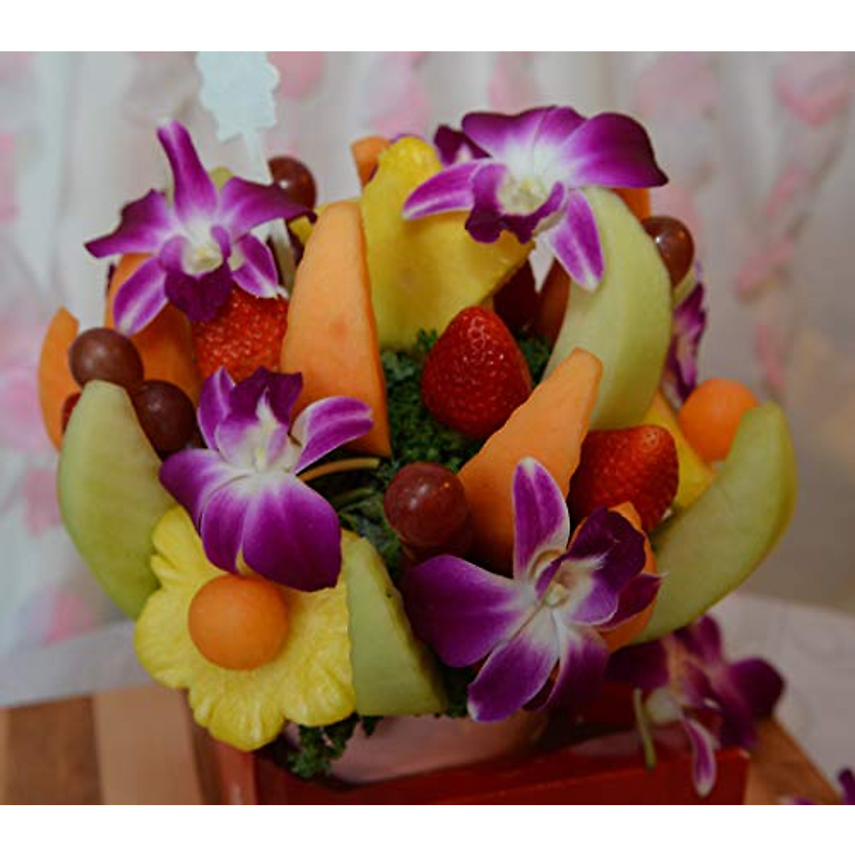 Edible Orchids - 50 Count (Pack of 4)