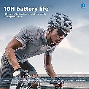 ESSONIO Open Ear Headphones Bone Conduction Headphones Noise Cancelling Headphones Bluetooth Workout Headphones Open Ear Earbuds for Sports for Men