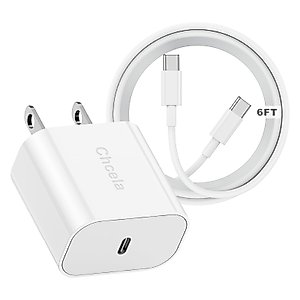 iPhone 15 Fast Charger,20W USB C Wall Charger with 60W USB C to C Charging Cable(6FT) for iPhone 15/15 Pro/15 Pro Max,2022 iPad Pro 11/12.9 inch,New iPad Air 5th/4th,iPad 10th Generation,iPad Mini 6