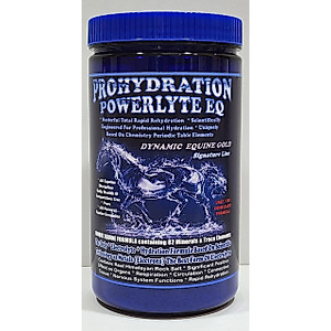 PROHYDRATION EQ...The New Breed in Equine Electrolyte/Professional Hydration Matrix System Formula. 1080g (60 Day Serving)