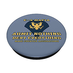 United States Army E-4 Mafia PopSockets PopGrip: Swappable Grip for Phones & Tablets