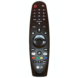OEM LG AN-MR18BA Magic Remote Control with Netflix and Amazon Buttons Voice Mate for All 2018 4K UHD Smart LG Televisions OLED65W8PUA OLED77W8PUA OLED43W8PUA OLED49W8PUA OLED50W8PUA OLED55W8PUA