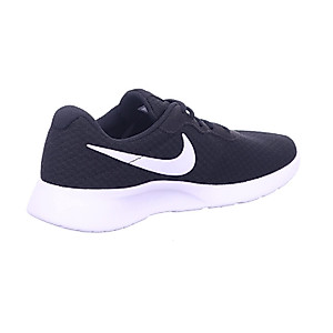 Nike Women's Low-Top Sneakers, Black Black Black White, 10