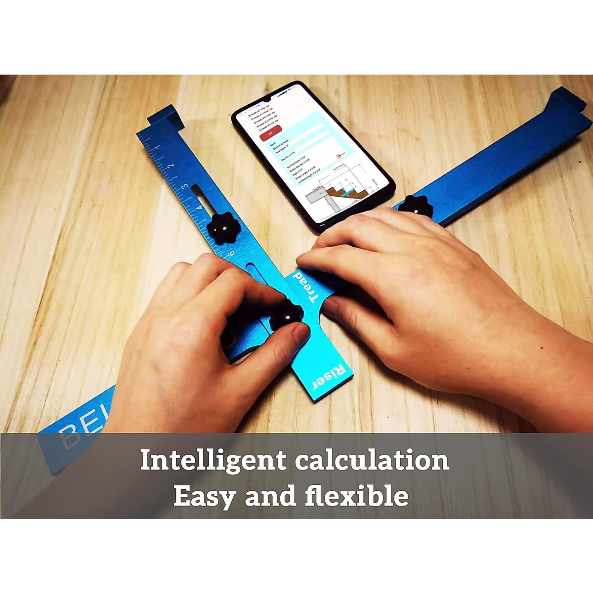 Stair Stringers Cutting Layout Tool