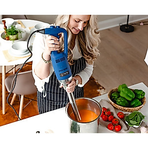 TK Tartle Kitchen Commercial Immersion Blender, Variable Speed, Heavy Duty 500W, 4000-16000 RPM, 20inch Shaft