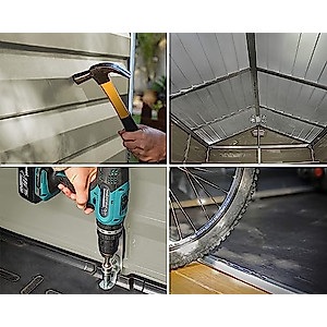 Palram - Canopia SkyLight 6' x 3' Storage Shed - Tan