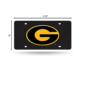 Rico Industries Laser Inlaid Metal License Plate Tag, , 6 x 12-inches