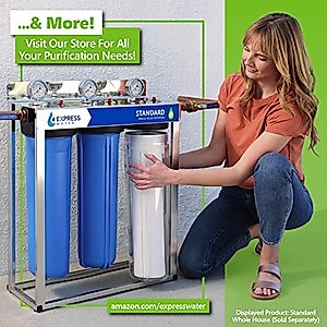Express Water – 3 Year Reverse Osmosis System Replacement Filter Set – 21 Filters, Carbon GAC, ACB, PAC Filters, Sediment SED Filters – 10 inch Size Water Filters