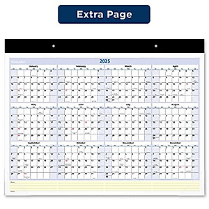 AT-A-GLANCE 2024 Desk Calendar, Monthly Desk Pad, 22" x 17", Standard, QuickNotes (SK7000024)