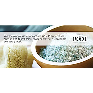 Root Candles Scented 20-Hour Votive Beeswax Blend Candles, 18-Pack, Mineral Salts