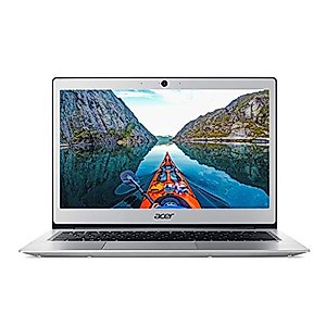 Acer Lightweight Business UltraBook-13.3" FHD(1920 x 1080) IPS, Intel Pentium Quad-Core N4200 Processor, 4GB Ram 64GB SSD, Finger Print Reader, HDMI, Win10- (Renewed)