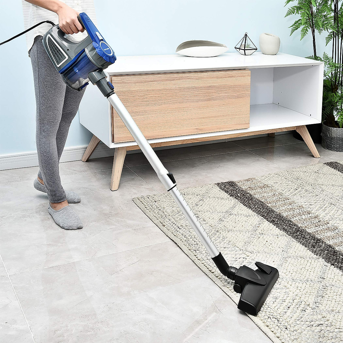 Kalorik Home Indoor Cyclone Vacuum Cleaner with Pet Brush