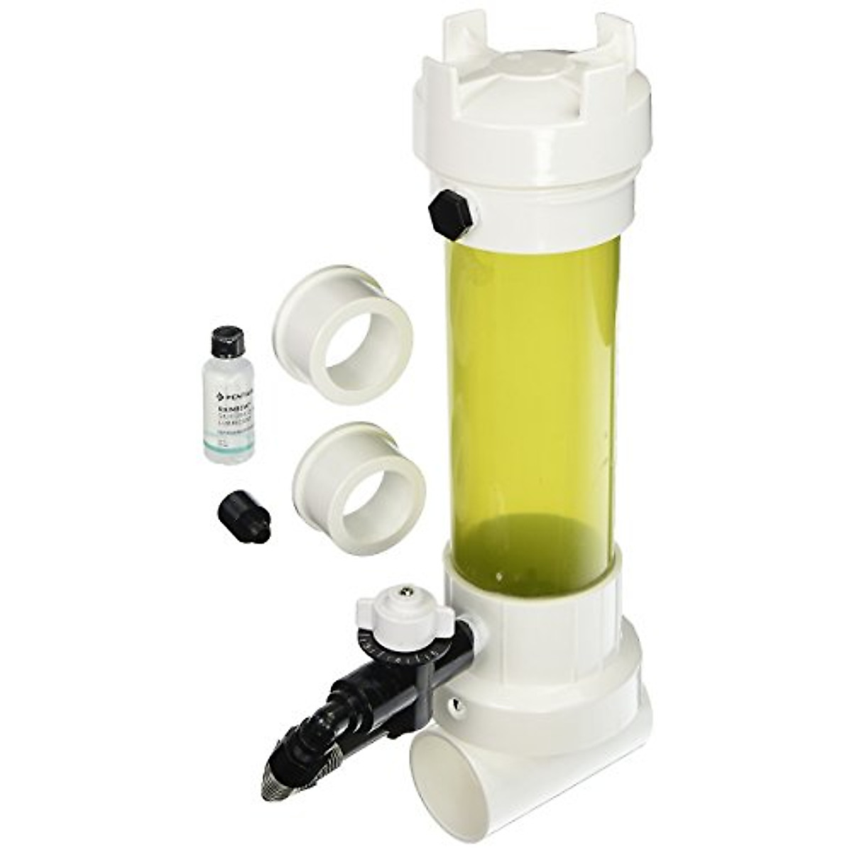 Pentair R171218 Rainbow 320C Automatic In-Line Chlorine/Bromine Feeder For Pool And Spa - Amber Body