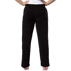 Mattel Womens' Classic Barbie Logo Icon Print Sleep Pajama Pants (XX-Large)