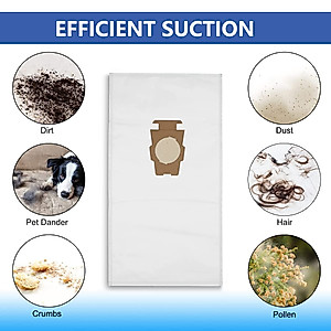 10-Pack Compatible with Kirby vacuum bag Fit for Sentria Fit for Avalir Ultimate G All Generations & Models Part 205811 204811 204814 204808