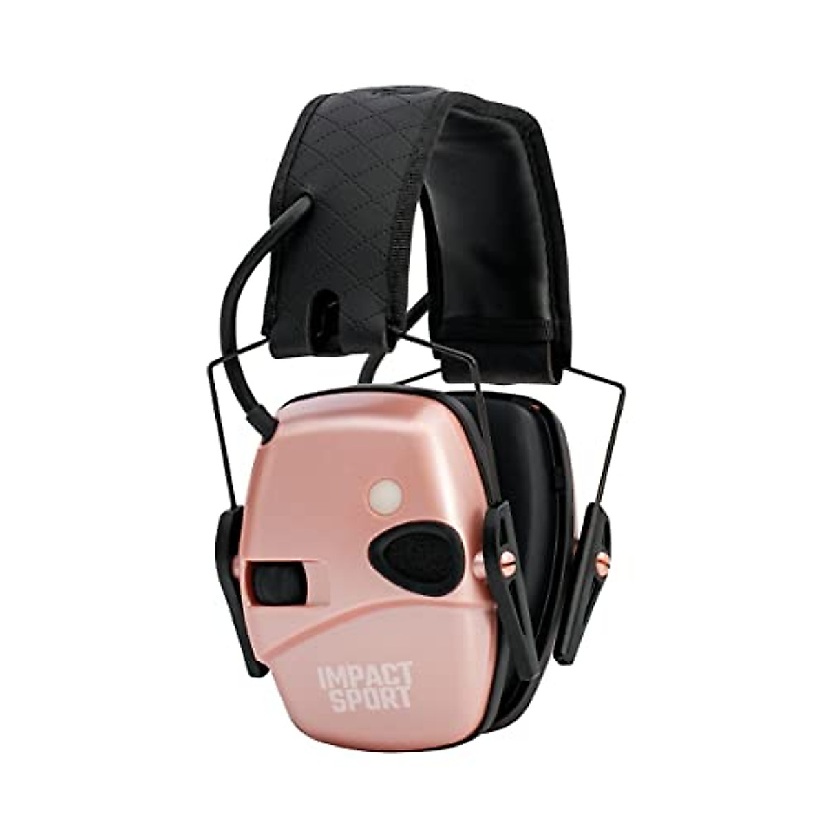 HOWARD LEIGHT Honeywell Ademco Howard Leight Impact Sport Bluetooth Metallic Rose Gold, Youth/Adult Small (R-02544)