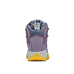 Columbia Women's Newton Ridge Plus Waterproof Amped Desert Night, Nocturnal/Antique Iris, 8.5