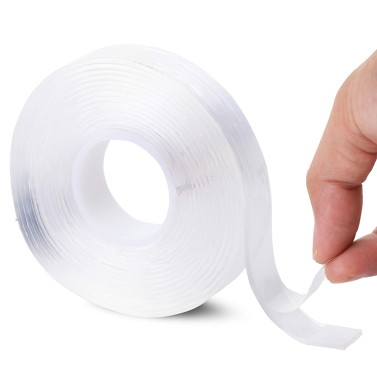 Mr. Pen- Double Sided Tape, 0.7 Inch, Transparent, Double Sided Tape for Walls, Double Sided Adhesive Tape, Mounting Tape, Adhesive Tape, Two Sided Tape, Double Stick Tape, Double Face Tape